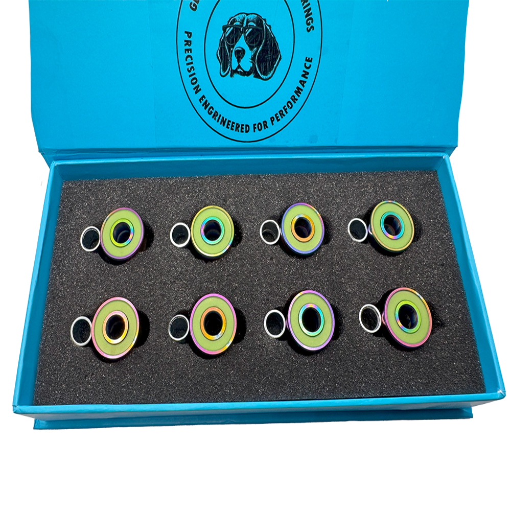 Glow-in-the-Dark Skate Bearings Shields Built for Skaters | Beagle Bearings